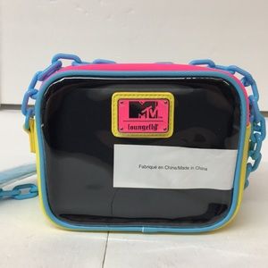 MTV | Bags | Nwt Mtv Clear Pouch 2pc Cross Body Bag | Poshmark